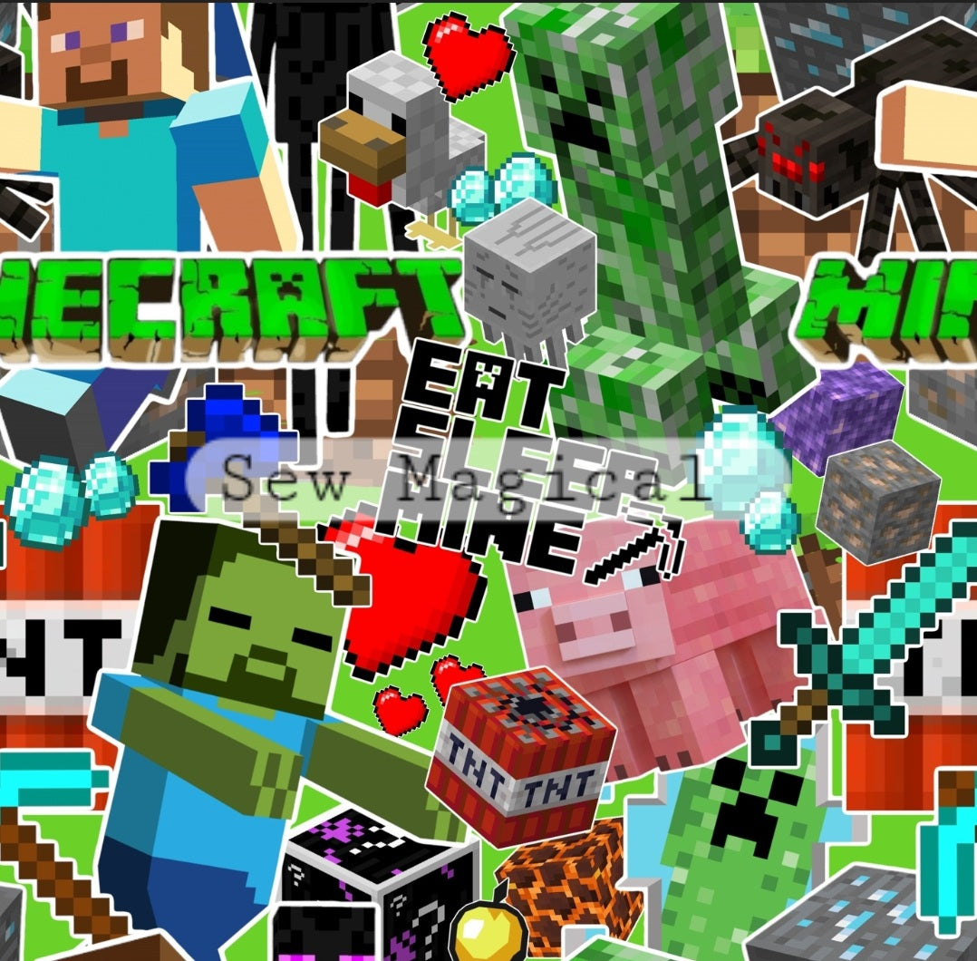Minecraft – Sew Magical Minky Boutique
